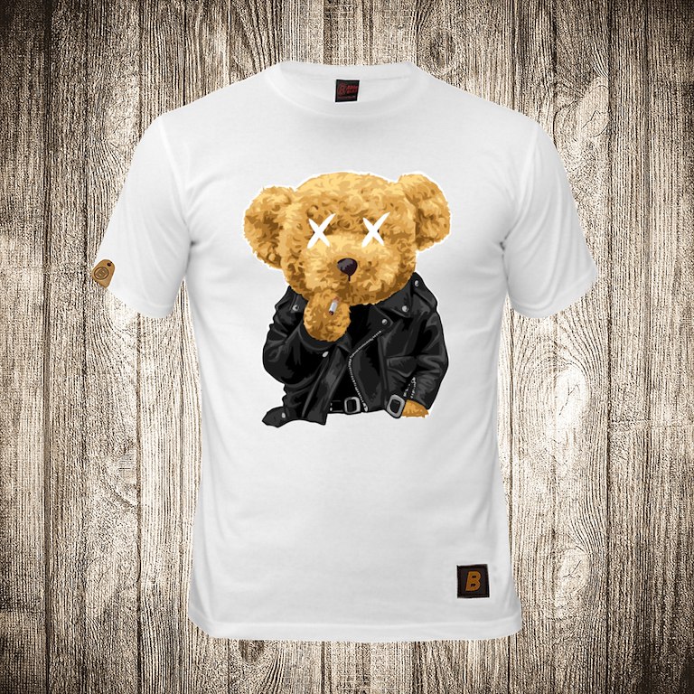 Meda Teddy Bear 39 X ( kožna jakna i cigara )