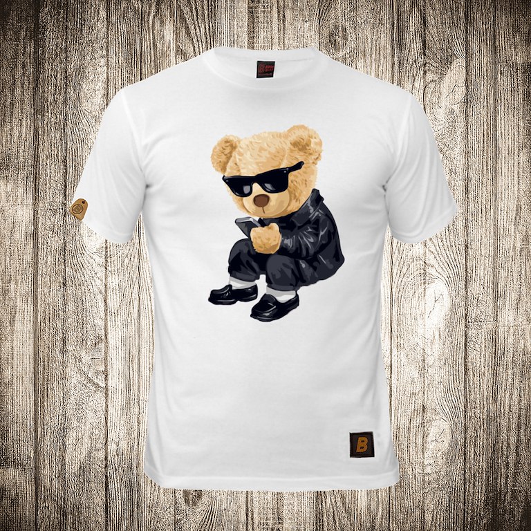 Meda Teddy Bear 47 Ceo u crnom ( Crno odelo )