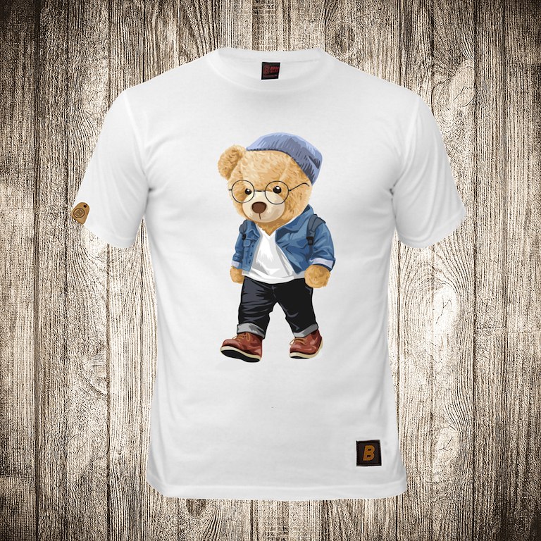 Meda Teddy Bear 73 Hipster 2 ( lenonke i teksas jakna )