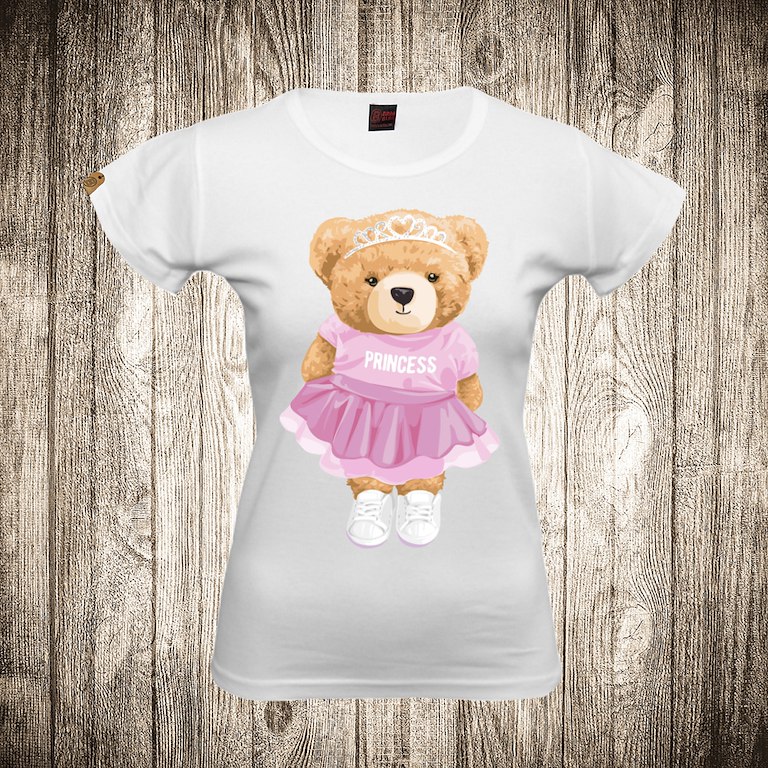 Meda Teddy Bear 96 Princeza 2 ( Roze, Pink )