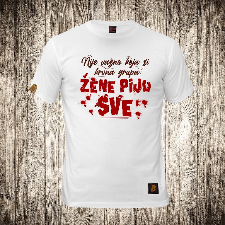 Nije važno koja si krvna grupa, žene piju sve