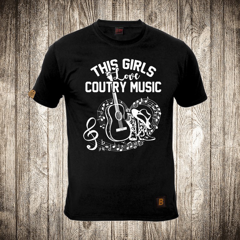 Ova devojka voli kauntri muziku – This girls love contry music