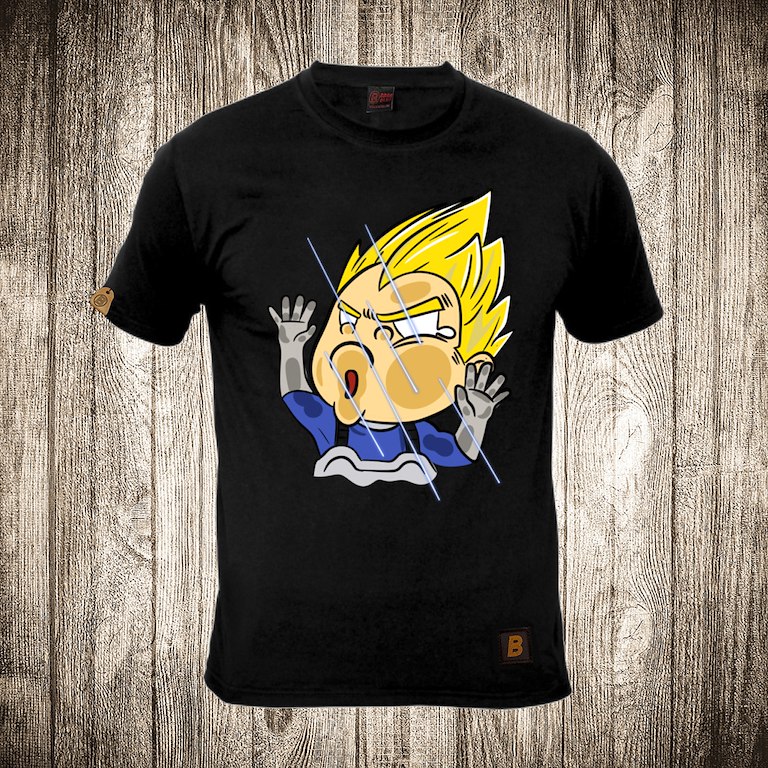 Vegeta – Zmajeva kugla ( Dragon ball ) otisak stakla