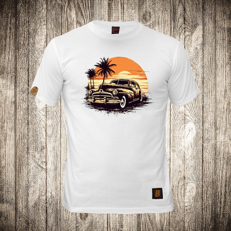 Zalazak sunca auto oldtimer 2