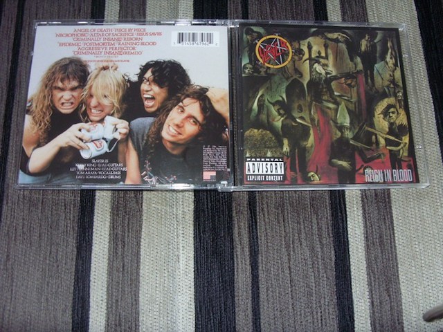 Slayer ‎– Reign In Blood CD USA Expanded 2002.