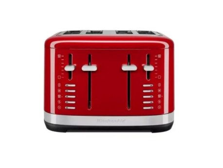 KITCHEN AID TOSTER SA RUČNIM KONTROLAMA 4 SLOTA (EMPIRE RED) KA5KMT4109EER