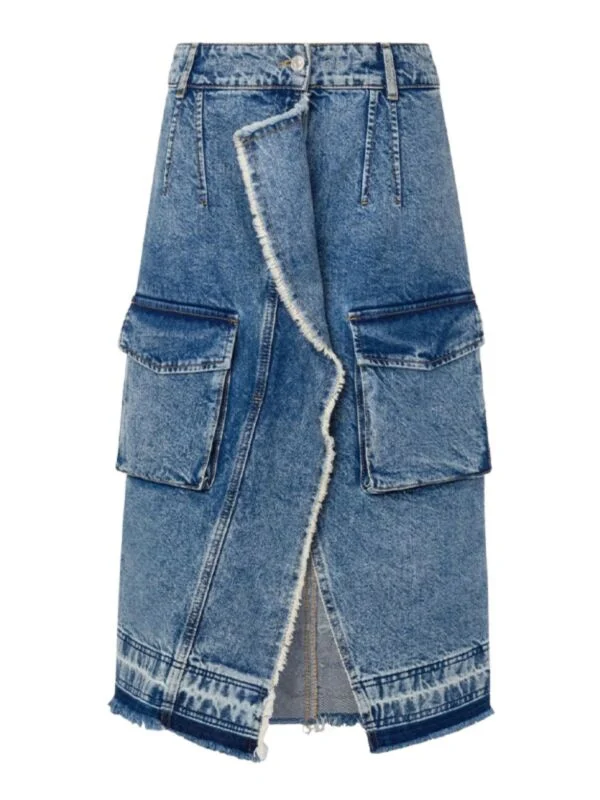 Moschino Jeans - Midi teksas suknja