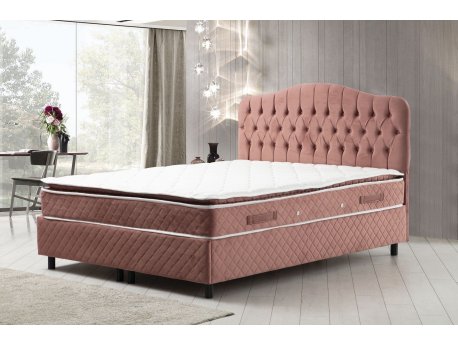 HANAH HOME BRAČNI KREVET VASSI SET 160 X 200 V3 DUSTY ROSE