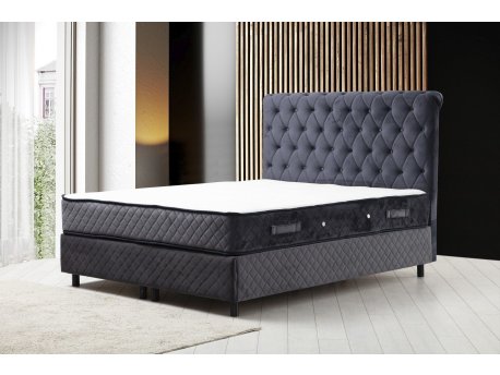 HANAH HOME BRAČNI KREVET SONATA SET 150 X 200 V3 ANTHRACITE