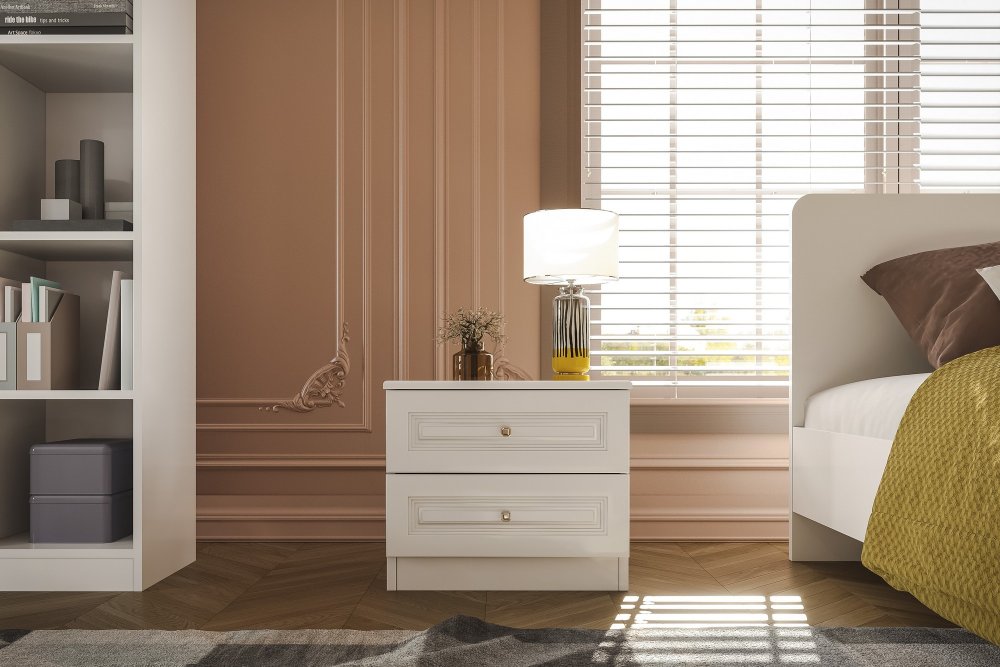 HANAH HOME NOĆNI STOČIĆ INCI 1801 WHITE