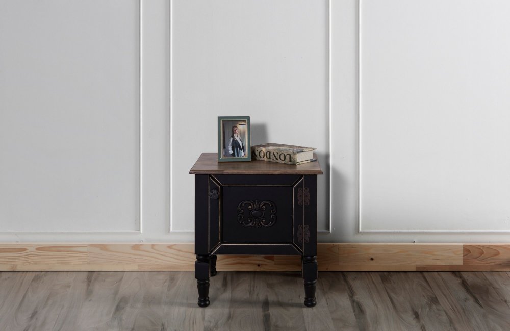 HANAH HOME NOĆNI STOČIĆ ADA NIGHTSTAND BLACK