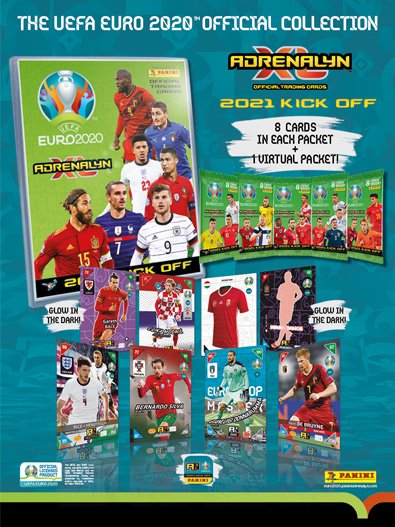 UEFA EURO 2020 TRADING CARDS STARTER PACK