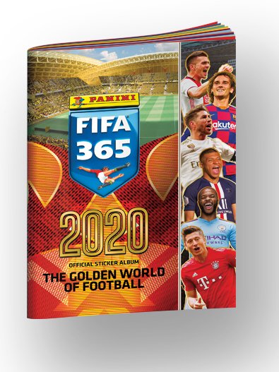 PANINI FIFA 365 - The Golden World of Football 2020 ALBUM