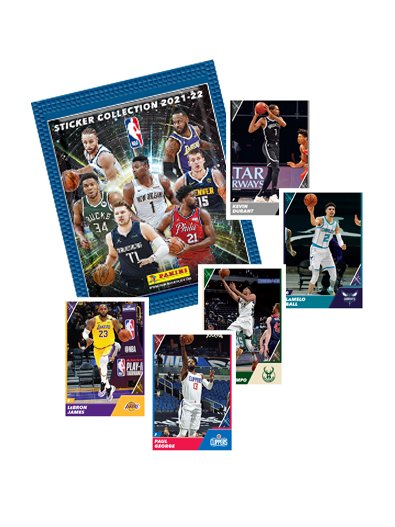 NBA 2021 - 22 STICKER COLLECTION KESICA