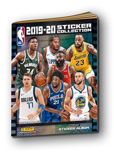 NBA 2019 - 20 STICKER COLLECTION ALBUM