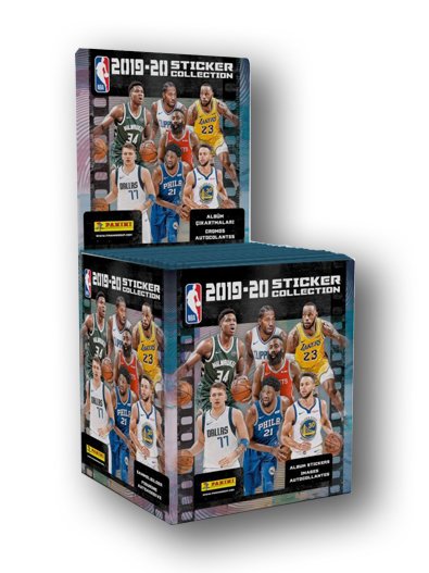 NBA 2019 - 2020 STICKER COLLECTION KUTIJA