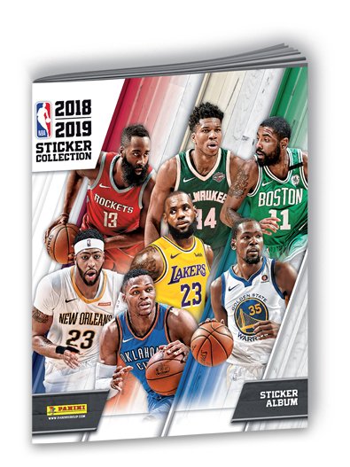 NBA 2018-2019 STICKER COLLECTION - ALBUM