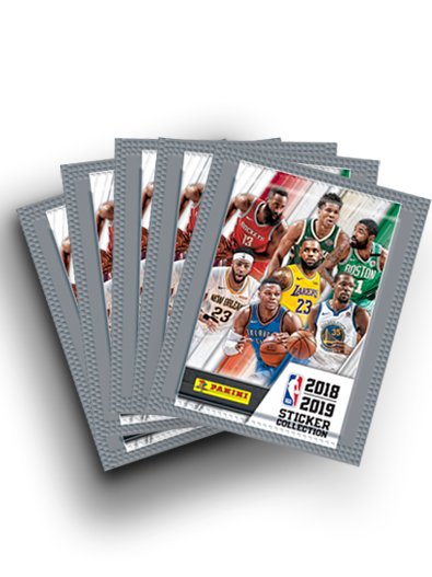 NBA 2018-2019 STICKER COLLECTION - KESICA