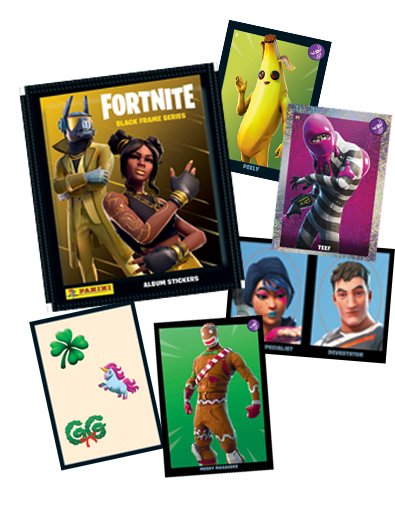 FORTNITE BLACK FRAME SERIES KESICA