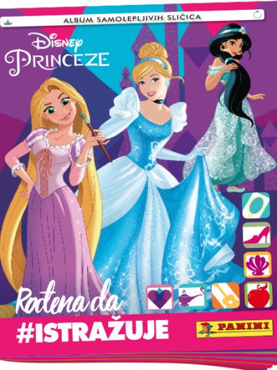 DISNEY PRINCEZE - Rođena da # istražuje ALBUM