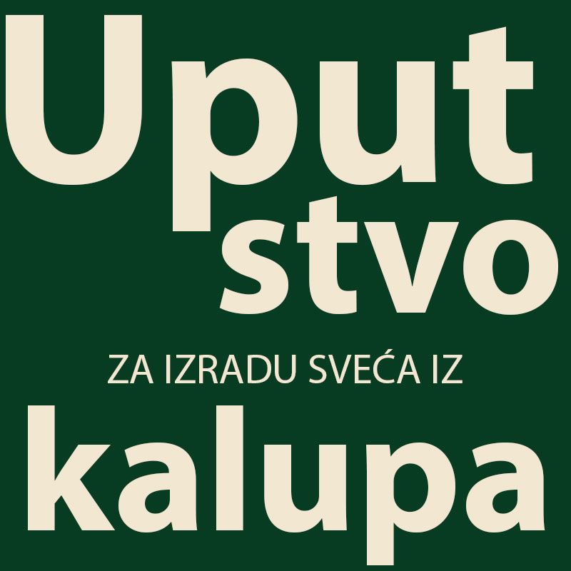 Uputstvo za izradu sveća iz kalupa