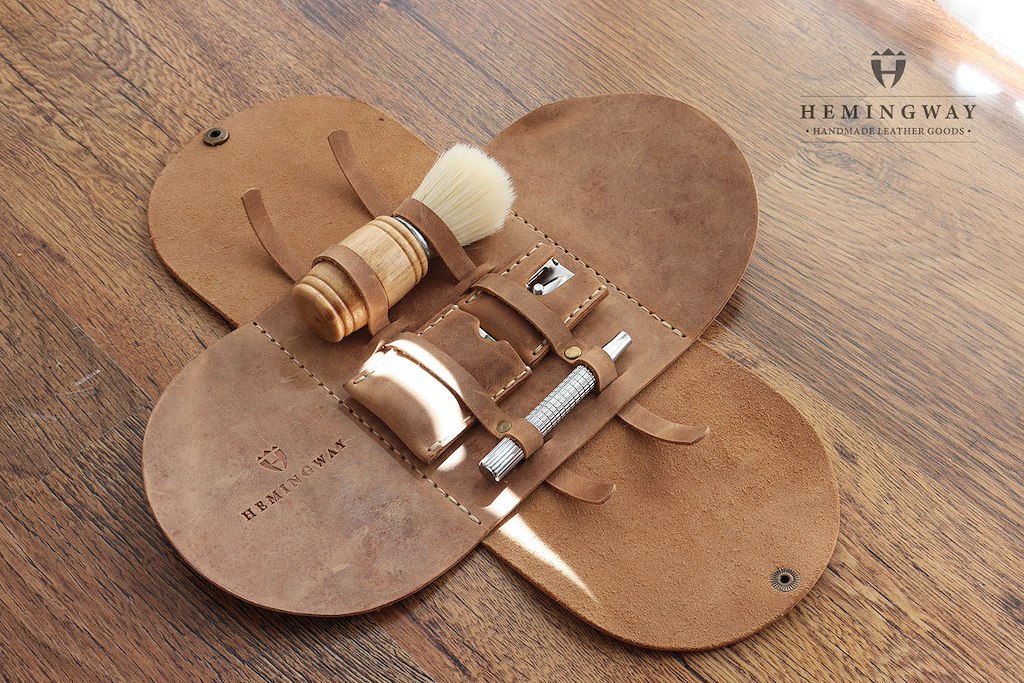 Shaving Set Vintage - Beige