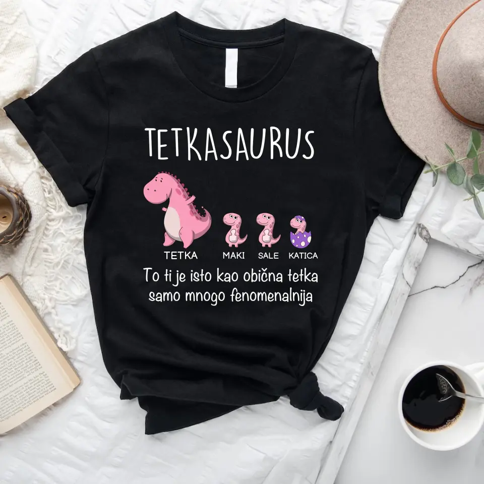 Tetkasaurus i deca majica