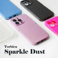 Futrola Sparkle Dust za Samsung A715F Galaxy A71 crna