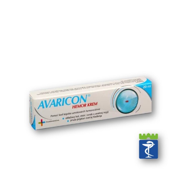 AVARICON HEMOR KREM 20ML