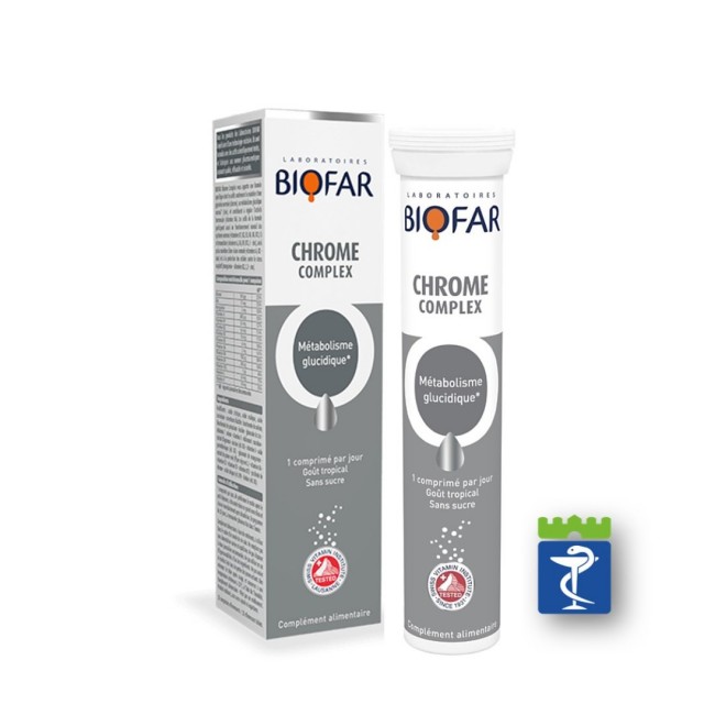 BIOFAR CHROME COMPLEX EFERVETE A20