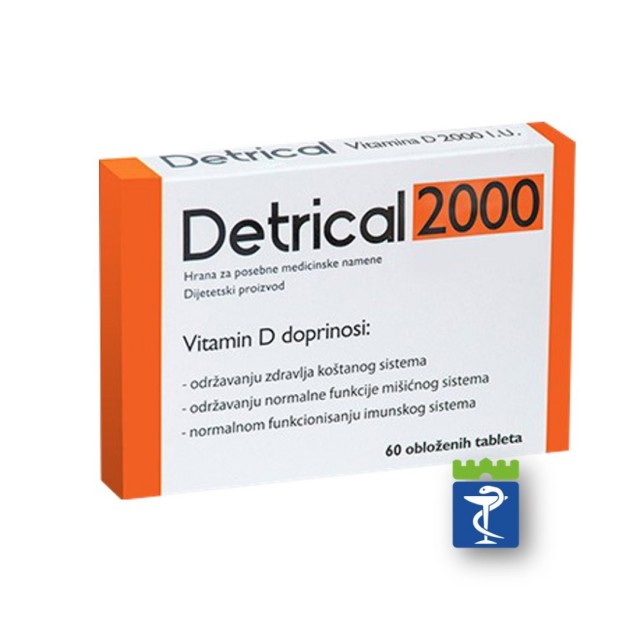 DETRICAL 2000IJ TABLETE A60