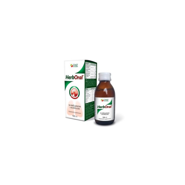 HERBORAL SIRUP BRŠLJAN I ACEROLA 125ML