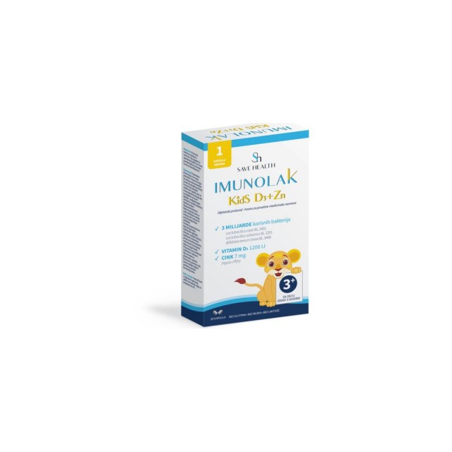 IMUNOLAK KIDS D3+ZN KAPSULE A30