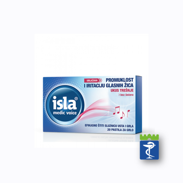ISLA MEDIC VOICE PASTILE A20