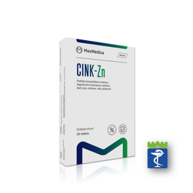 MAXMEDICA CINK TABLETE A50