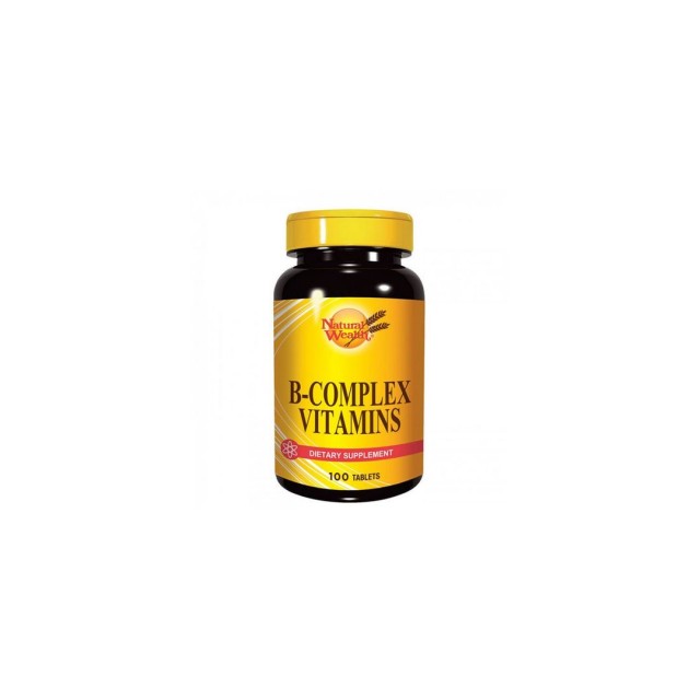 NATURAL WEALTH B-COMPLEX VITAMINS TABLETE A100