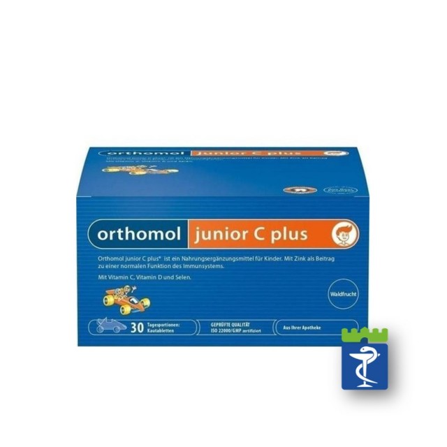 ORTHOMOL JUNIOR C PLUS TABLETE ZA ŽVAKANJE A30