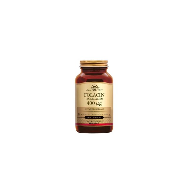 SOLGAR FOLACIN TABLETE 100X400MCG