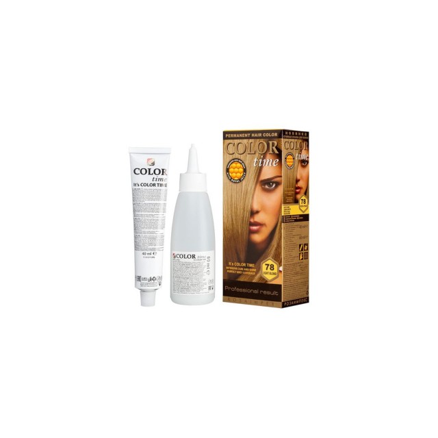 COLOR TIME 78 LIGHT BLONDE FARBA ZA KOSU