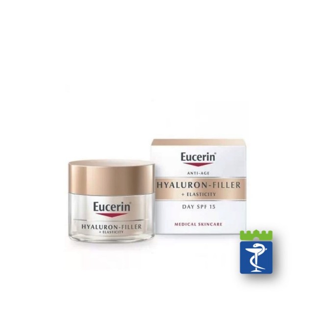 EUCERIN HYALURON-FILLER + ELASTICITY DNEVNA KREMA SPF15 50ML 69675