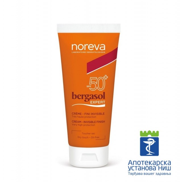 NOREVA BERGASOL KREM SPF50+ 50ML