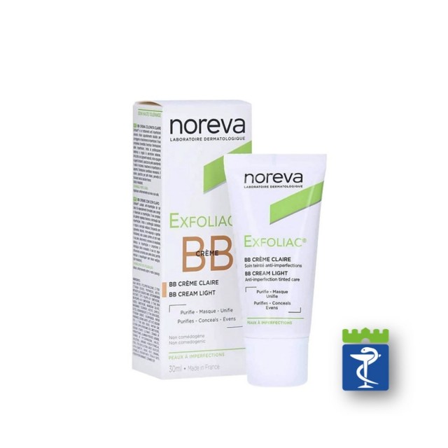 NOREVA EXFOLIAC BB UMIRUJUĆA KREMA 30ML