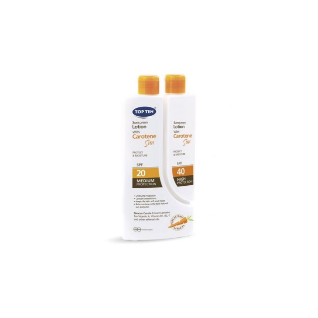 TOP TEN CAROTEN LOSION SPF20/40