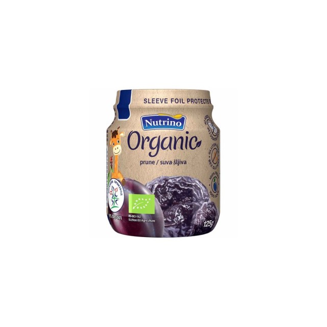 NUTRINO ORGANIC PIRE SUVA ŠLJIVA 125G