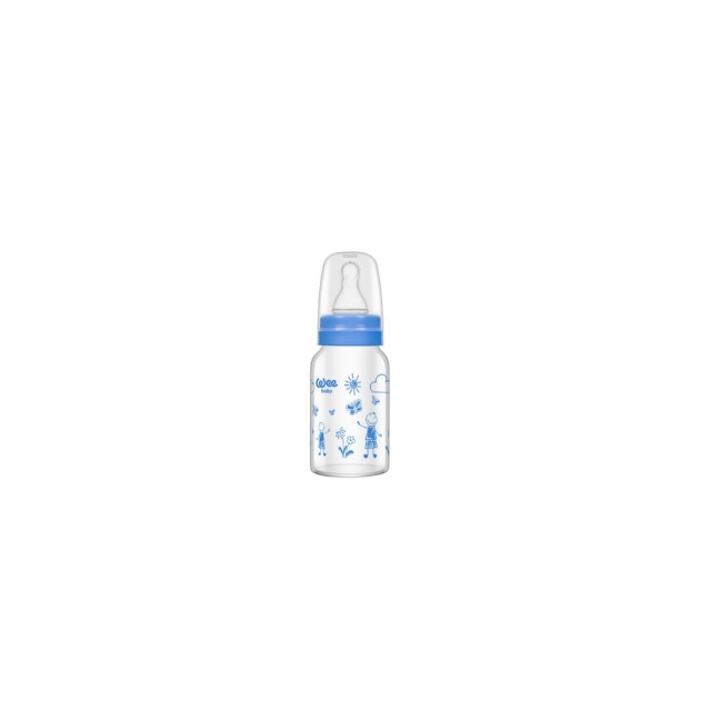 WEE BABY FLAŠICA STAKLENA OTPORNA NA TOPLOTU 180ML 0-6M 771
