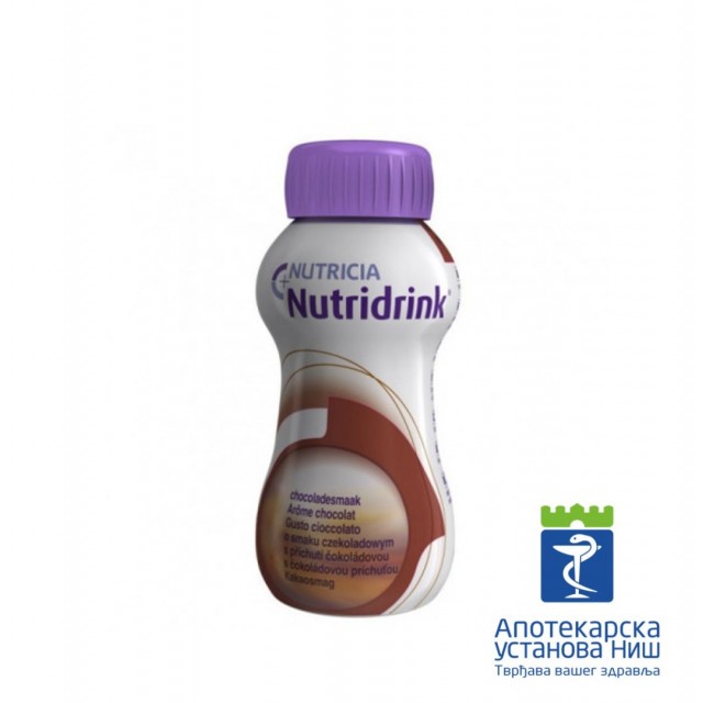 NUTRIDRINK ČOKOLADA 200ML (1.5KCAL/ML)