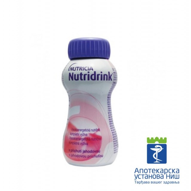 NUTRIDRINK JAGODA 200ML