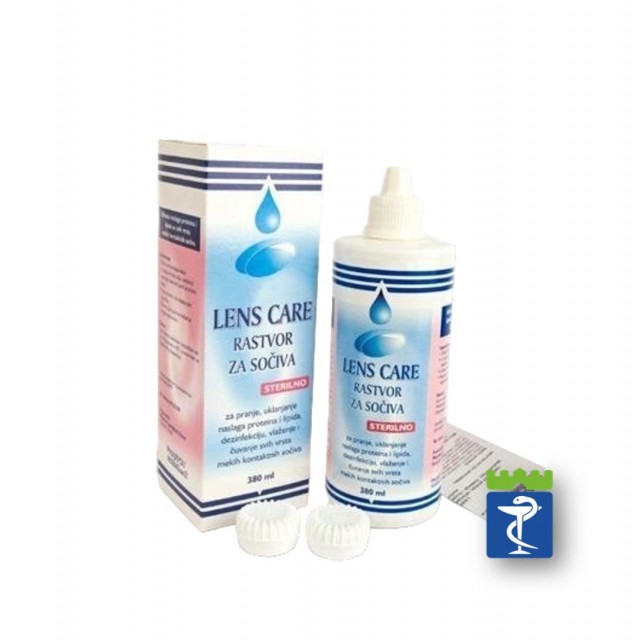 LENS CARE RASTVOR ZA MEKA SOČIVA 380ML