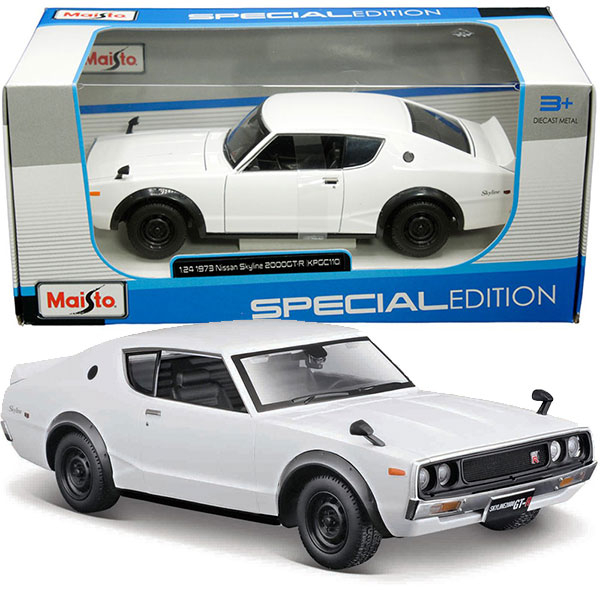 Maisto Metalni model autića 1:24 1973 Nissan Skyline 31528