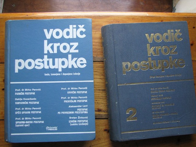 VODIČ KROZ POSTUPKE 1-2